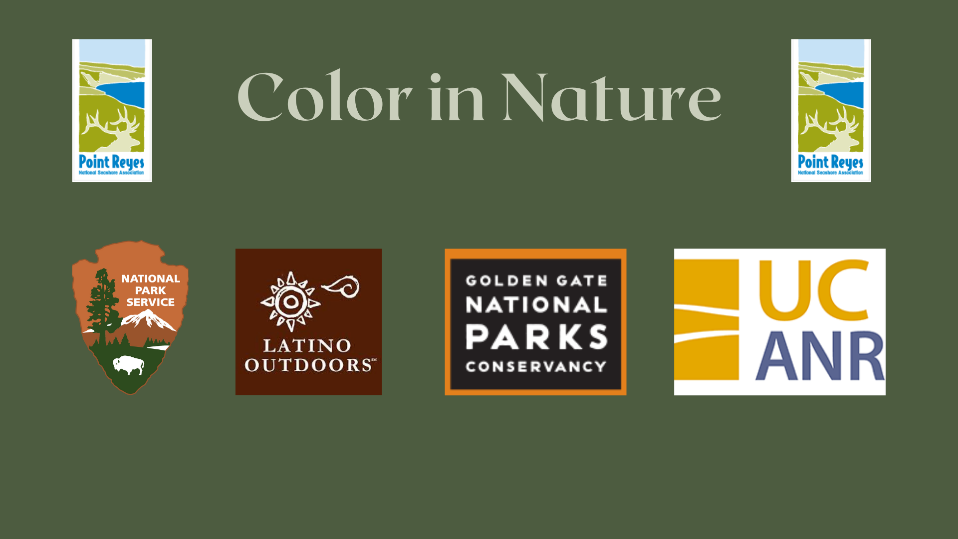 Color In Nature Seminar - Point Reyes National Seashore Association